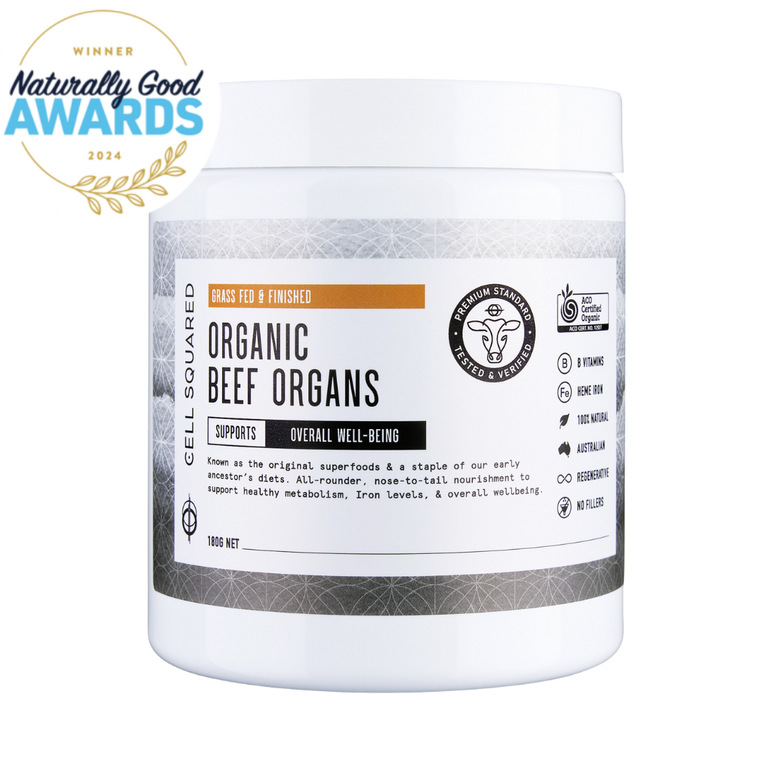 Award Winning Beef Organ Powders | Cell Squared Australia